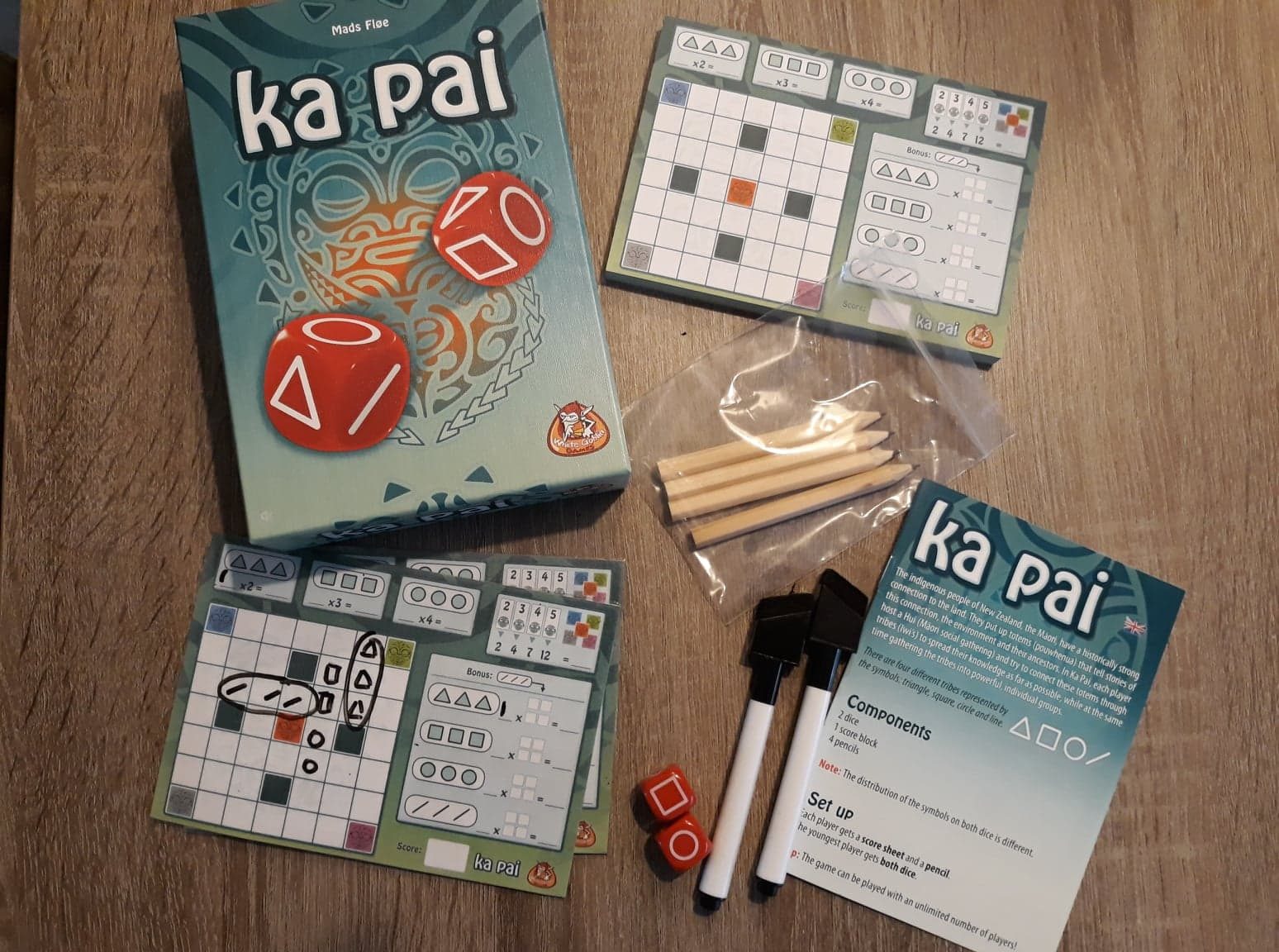 Review: Ka Pai | White Goblin Games - Puntsgewijs