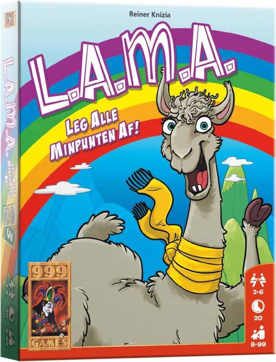 Review: L.A.M.A - Leg Alle Minpunten Af | 999-Games - Puntsgewijs